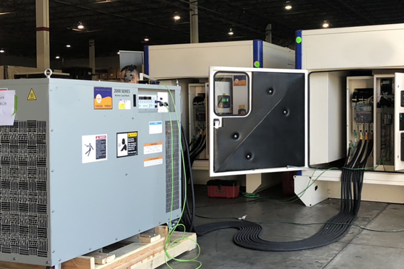 Load bank testing – Adela Network Power